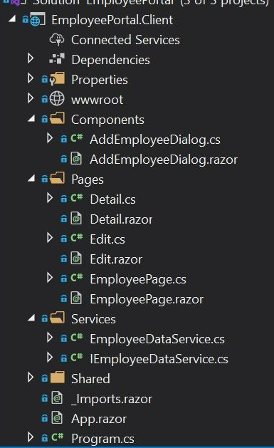 Blazor Web Assembly 3.2 Add/Edit/Delete Fully Functional Application - Part One